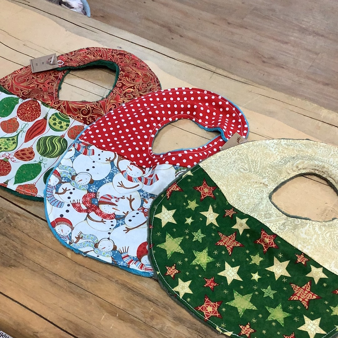 CGS-02 Christmas Bibs (Choose Pattern In Drop-Down List) – Local ...